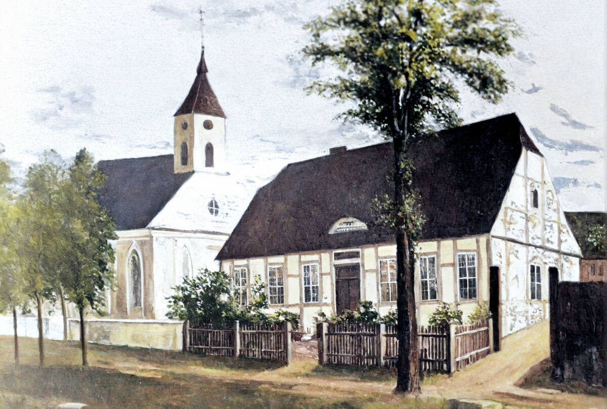 Die Dorfkirche in Wilmersdorf - Erste Kirche aus dem 13. Jahrhundert