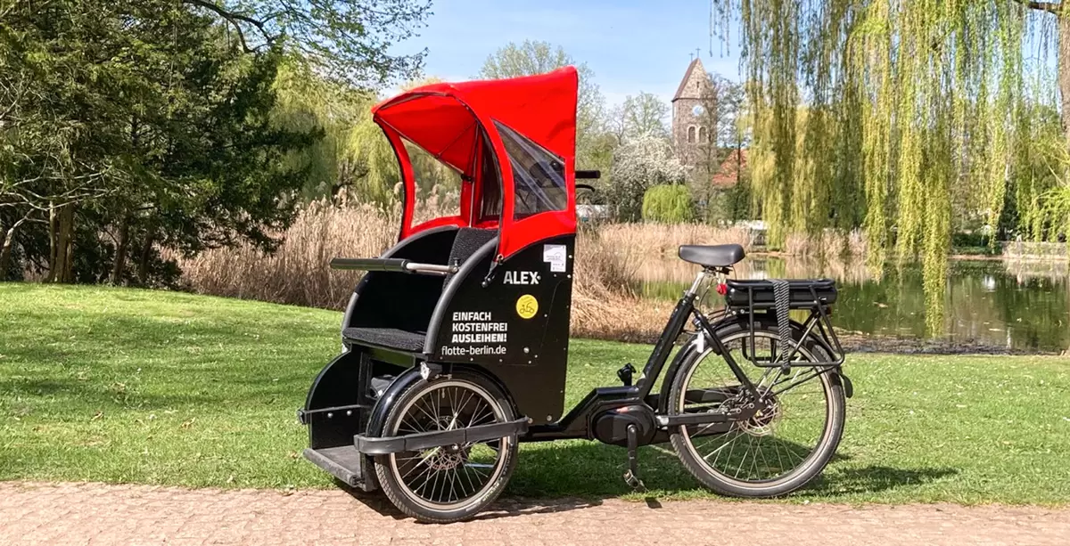 Mobilität zum Ausleihen - E-Rikscha jetzt in Lichtenrade verfügbar