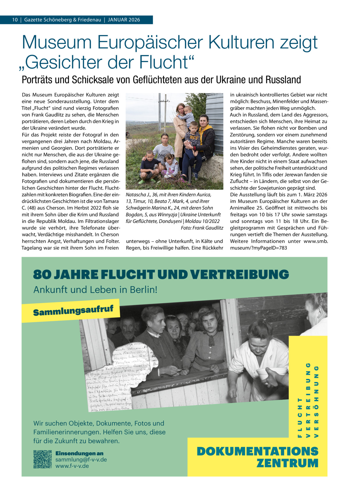 Gazette Schöneberg & Friedenau - Januar 2026