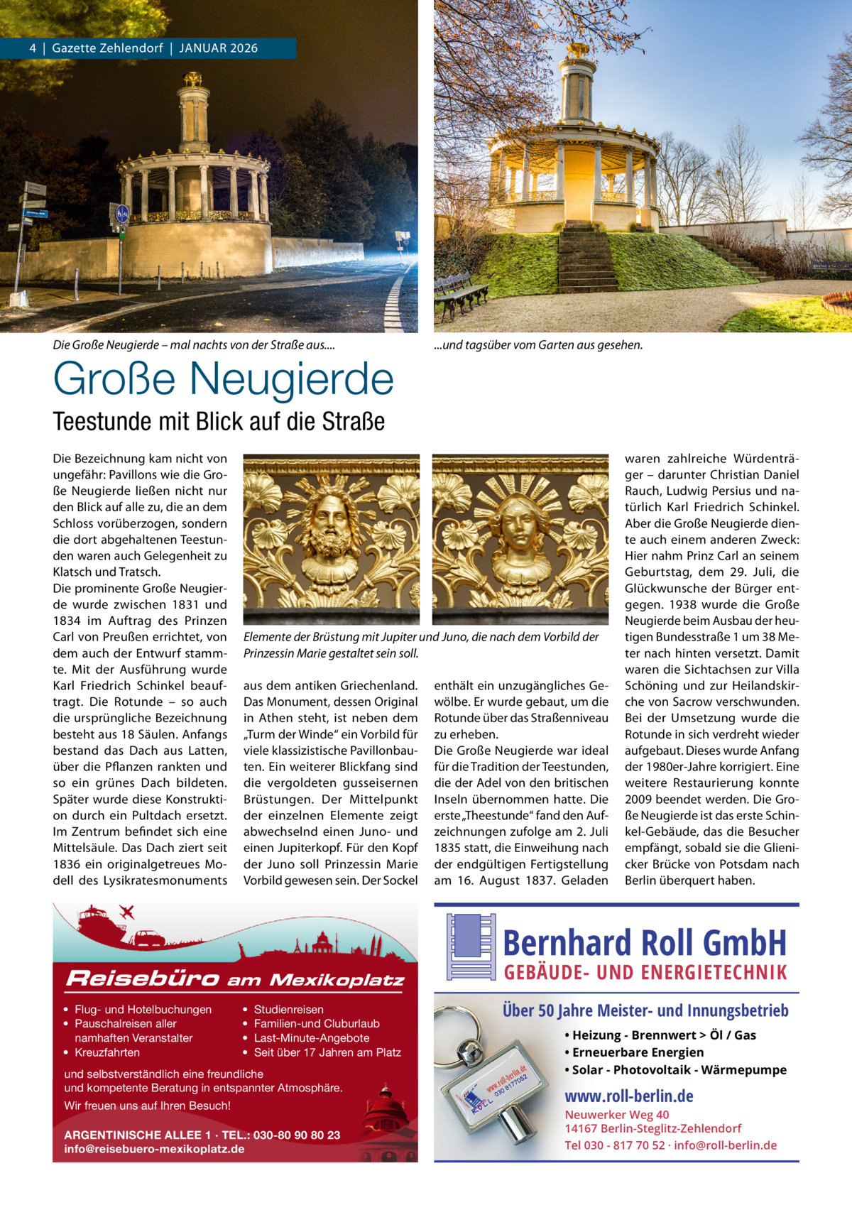 Gazette Zehlendorf - Januar 2026